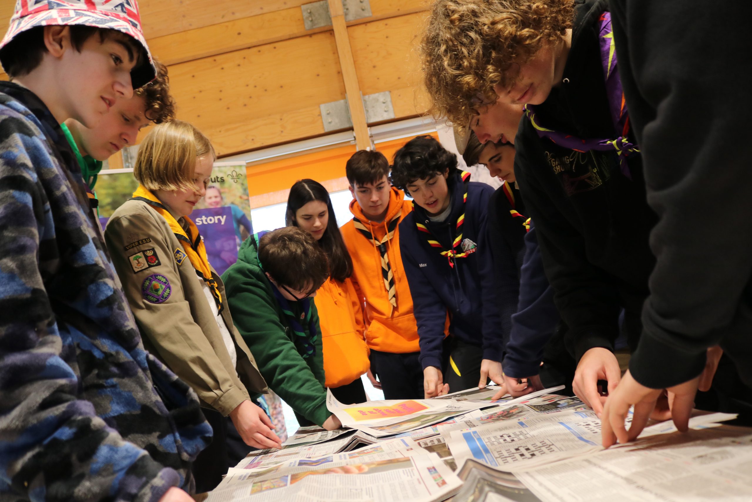 Scouts takeover to tell their stories - Hampshire Scouts