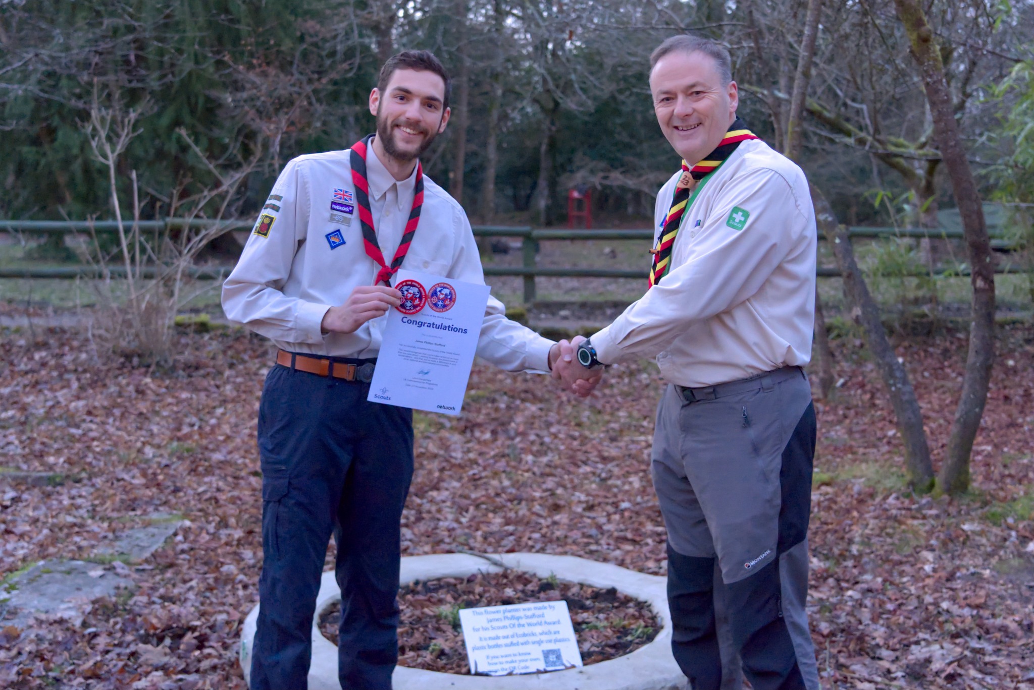 James achieves the Triple Top Awards - Hampshire Scouts