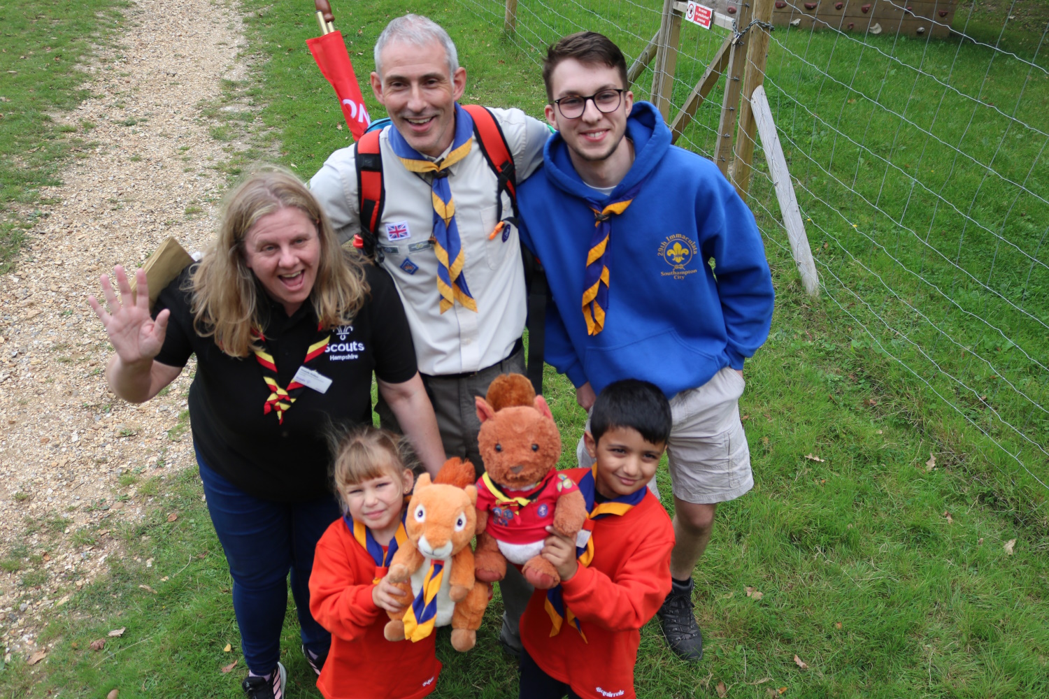 Hampshire Scouts launch 100th Squirrels Scouts section for 4 to 6 year ...